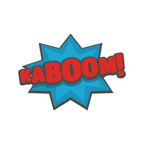Kaboom Clipart