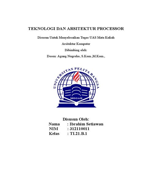 Teknologi Dan Arsitektur Processor Sandy Pdf