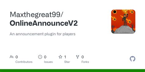 GitHub Maxthegreat99 OnlineAnnounceV2 An Announcement Plugin For Players