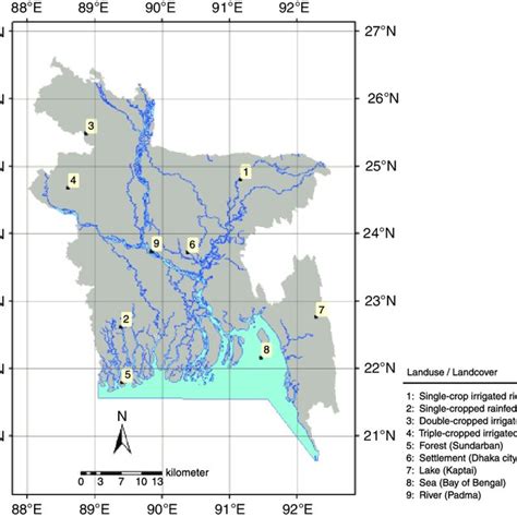 Flood Chart For Developing The Flood Inundation Map Using Modis Data