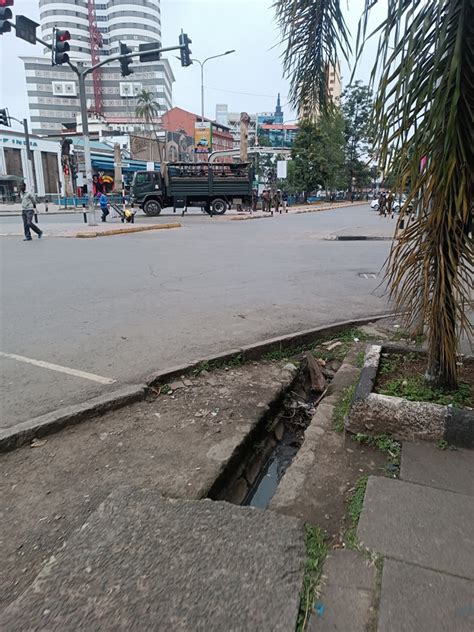 Yako Media Heavy Police Presence In Nairobi Cbd