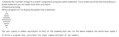 Solved Coding An C Program Task 1 Code A C Program That Asks