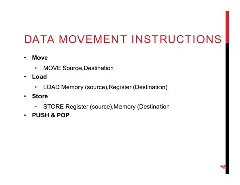 coal 6 instruction in assembly languages in assembly programming ppt