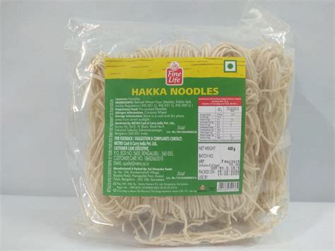 Fine Life Hakka Noodles Veg 450gm Ekaeur Marketing And Services Pvt Ltd