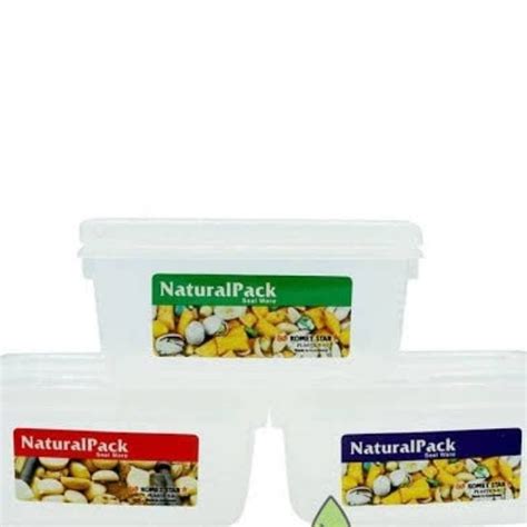 Jual Sealware Kotak Natural Pack 250ml Shopee Indonesia
