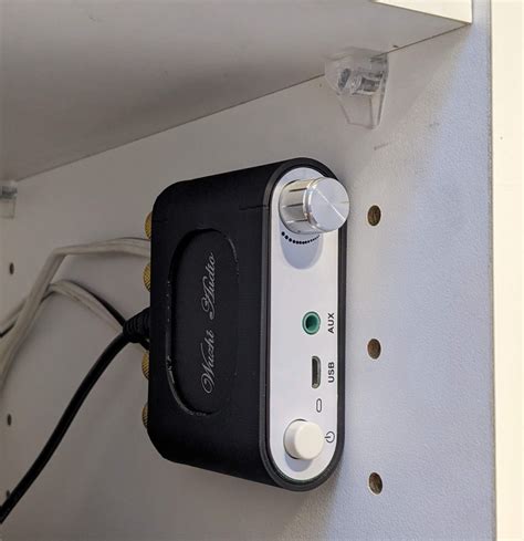 Bluetooth Amplifier Wall Mount Bracket By Sstteevvee Download Free