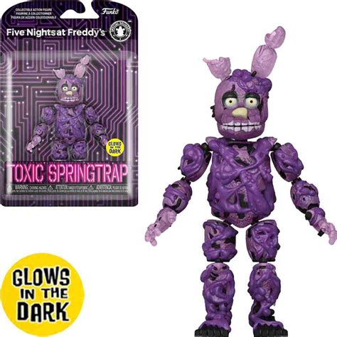 Funko Action Five Nights At Freddys Toxic Springtrap Glows The