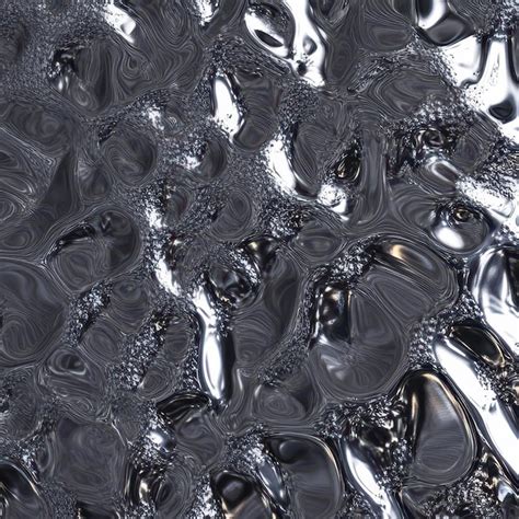 Polished Chrome Texture Background Filling The Entire Screen Premium Ai Generated Image