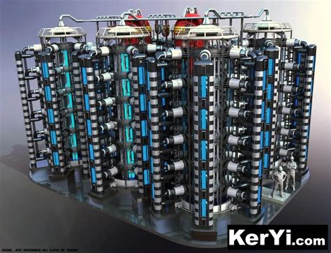 Warp Engine曲速引擎模型3d图纸 Step格式 Keryi