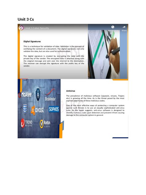 Unit 3 Cs Pdf