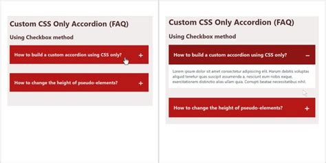 cách tạo menu accordion bằng html và css