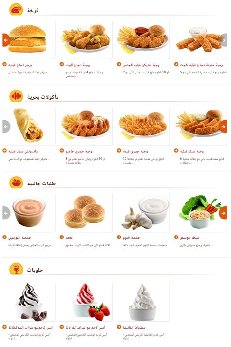 فروع مطعم البيك في مصر