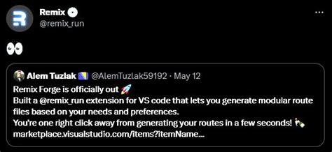 Alem Tuzlak On Linkedin Opensource Remix React Vscode Extensions