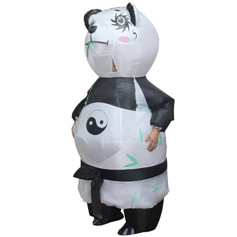 Kung Fu Panda Inflatable Costume Funny And Quirky Halloween Party
