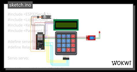 Door Lock Copy Wokwi Esp32 Stm32 Arduino Simulator