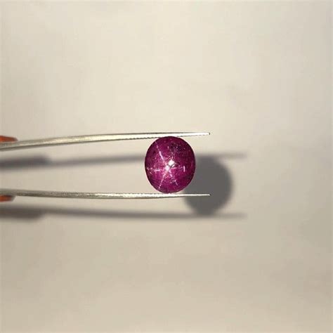 Natural Translucent 1050 Ct Star Ruby Red Cabochon Untreated Oval