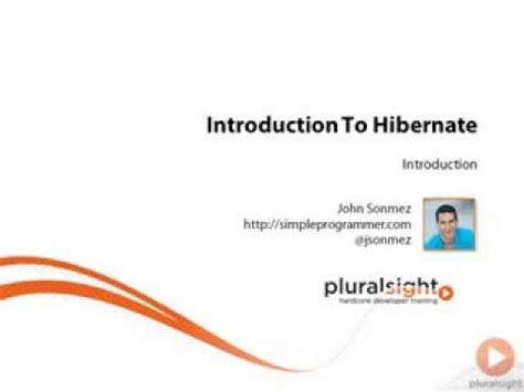 Introduction To Hibernate YouTube