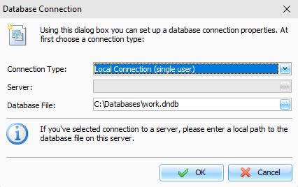 Advanced Diary Online Help Database Manager