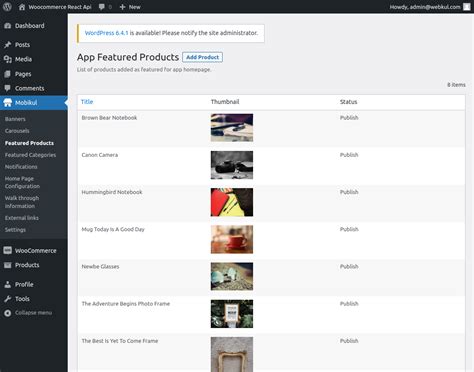 User Guide For Woocommerce React Native Mobile App