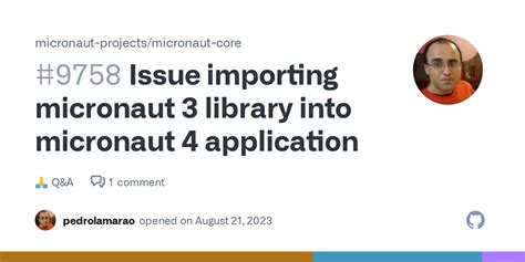 Issue Importing Micronaut 3 Library Into Micronaut 4 Application