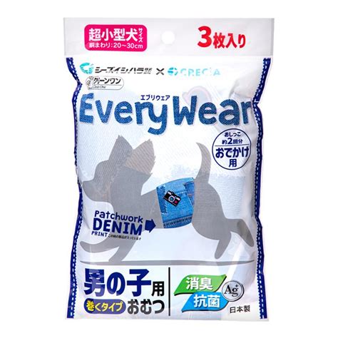クリーンワン シーズイシハラ クリーンワン エブリウェア おでかけ用 超小型犬サイズ お試し用 3枚入り チャーム Charm ヤフー店