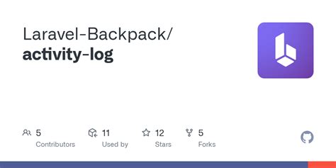 Github Laravel Backpackactivity Log