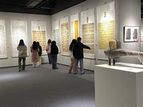 基地举办“翰墨文理”书法艺术交流展 四川省青少年文学艺术社科普及基地