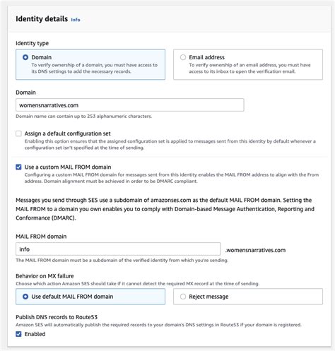 Aws Ses Verify Domain Learn Code