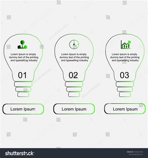 Visualization Business Data Infographics Scheme Process Stock Vector Royalty Free