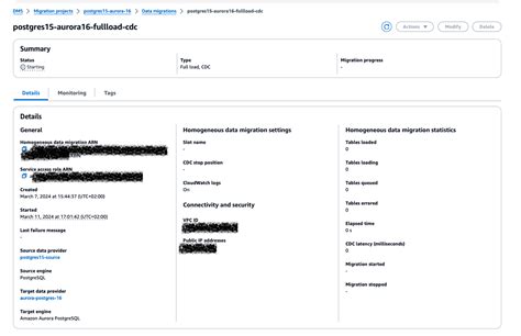Aws Dms Homogenous Migration From Postgresql To Amazon Aurora