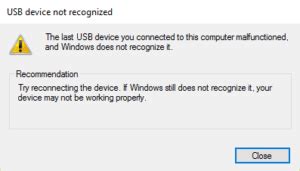 Fix Device Descriptor Request Failed Unkown Usb Device Techcult
