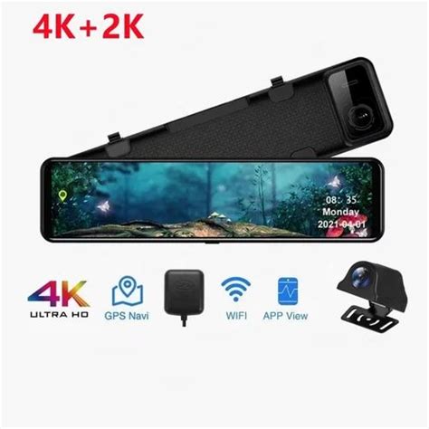 4k Uhd 2 5k Touch Screen Wifi Dashcam Full Set With Inbuilt Battery Gps Hardwire At ₹ 14400