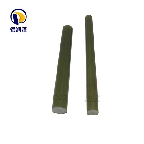 Cfrp Frp Grp Pole Pultrusion Fiberglass Round Rod Solid Fiberglass Rod