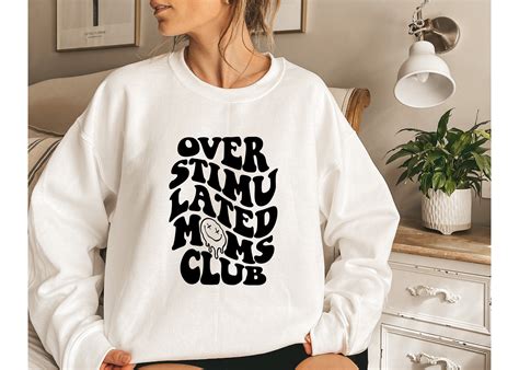 Overstimulated Moms Club Shirt Overstimulated Moms Etsy