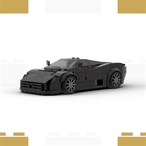 Lego Moc Bugatti Eb110 Gt By Brick My Ride Rebrickable Build With Lego
