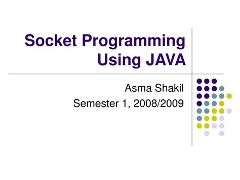 Ppt Socket Programming Using Java Powerpoint Presentation Free Download Id3492284