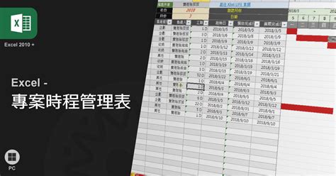 2024年度excel專案時程表 中英雙語系、附甘特圖 下載 Kiwi Life