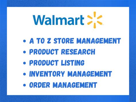 Expert Walmart Virtual Assistant Walmart Va Upwork