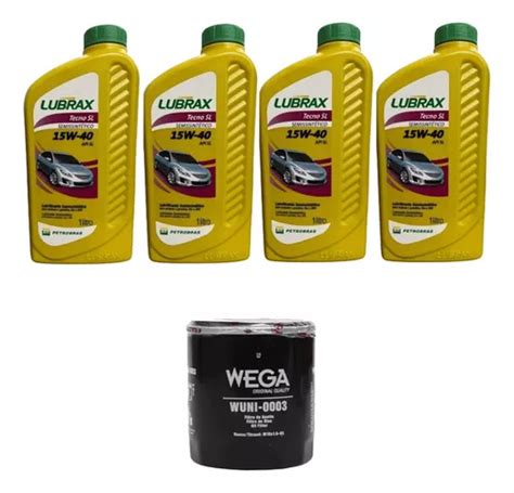 Kit Filtro E Oleo Lubrax 15w40 Gm Corsa Celta Montana Prisma Frete grátis