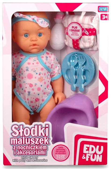 LALKA BOBAS Z Nocnikiem I Akcesoriami Pije Siusia 1800235925 Sklep