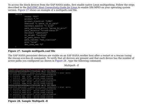 Enabling Native Linux Multipathing Dm Mpio Storage Configuration Best Practices For Sap Hana