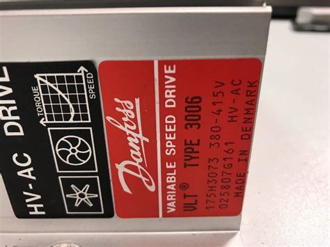 Danfoss Vlt 3006 175h3073 9 3 Kva 50 60hz 13a 3x380 415v