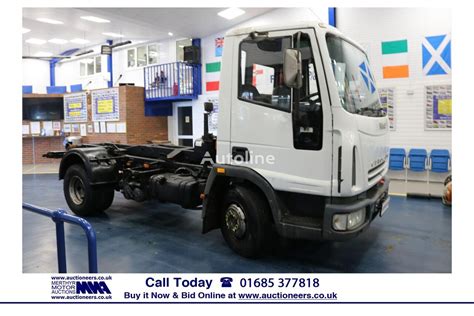Iveco Euro Cargo 75e17 4x2 Hiab Hook Loader Hook Lift Truck For Sale