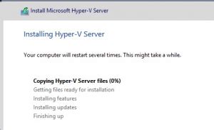 How To Install Microsoft Hyper V Server R For Virtualization