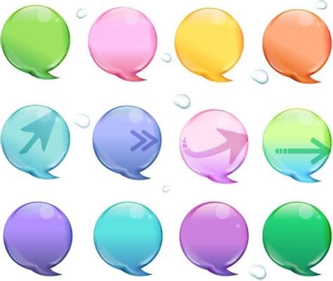 Vector Color Dialog Bubble Vectors Graphic Art Designs In Editable Ai Eps Svg Format Free And