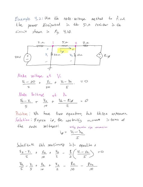 Answered Example 4 2 Use The The Circuit 201… Bartleby