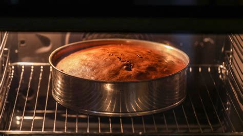 Baking Cake In Oven