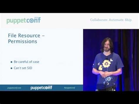 Managing Windows With Puppet PuppetConf 2013 Puppets Growing Up