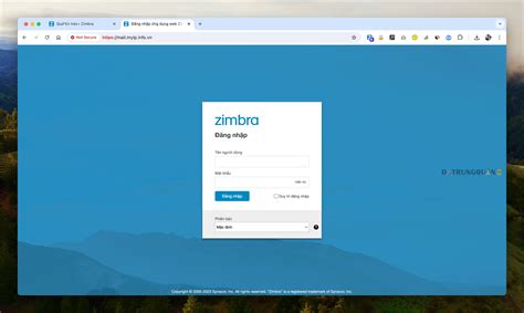 Cài đặt Zimbra 10 Open Source Edition Trên Ubuntu 2004 Đỗ Trung Quân