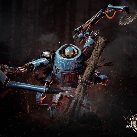 Robot Mecha Warforged Dnd Miniatures Compatible With 28mm 32mm Fantasy